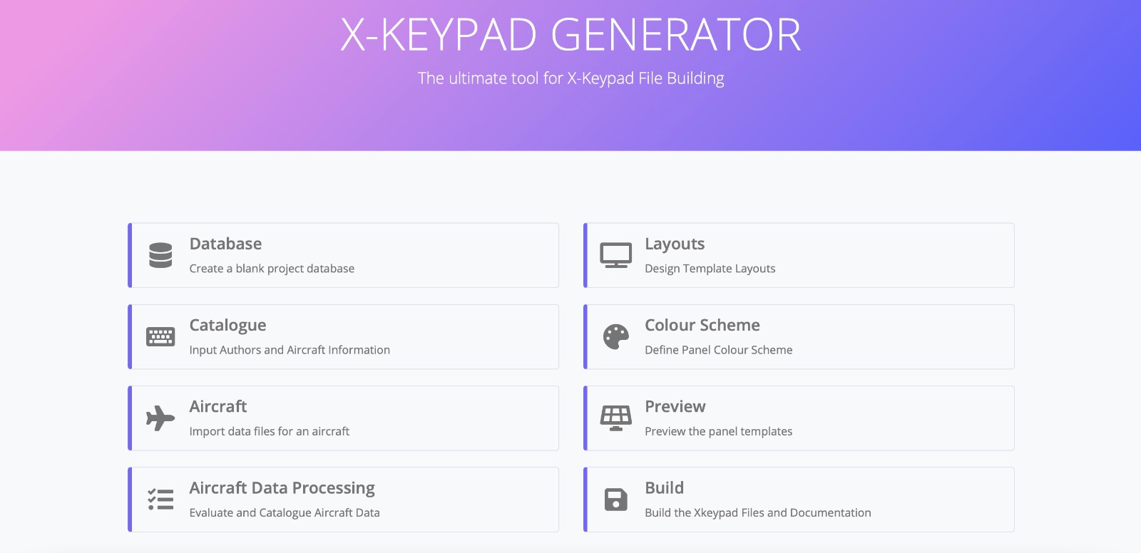 Synopsis of building the Xkeypad Generation system - X-KeyPad - X-Plane ...
