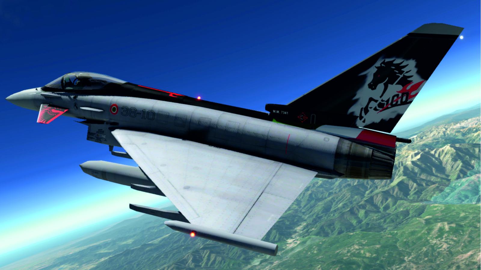 Eurofighter Typhoon EF2000 Italy Air Force 36-10 livery - Aircraft ...