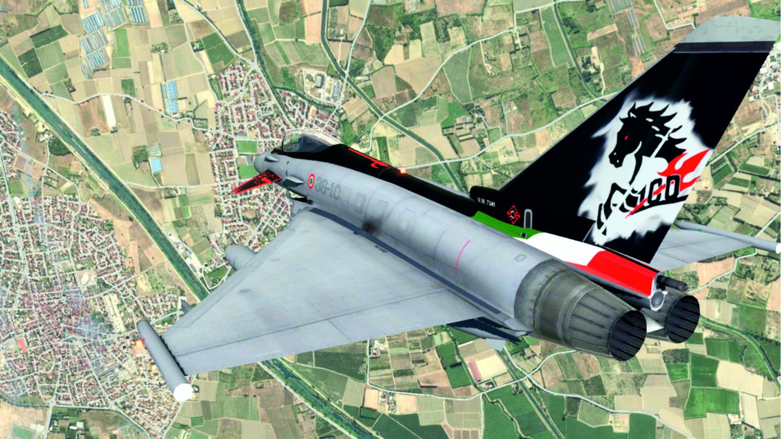 Eurofighter Typhoon EF2000 Italy Air Force 36-10 livery - Aircraft ...