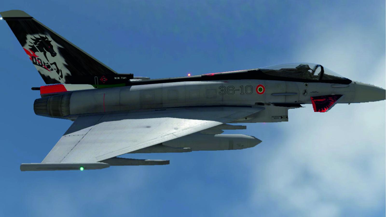 Eurofighter Typhoon EF2000 Italy Air Force 36-10 livery - Aircraft ...
