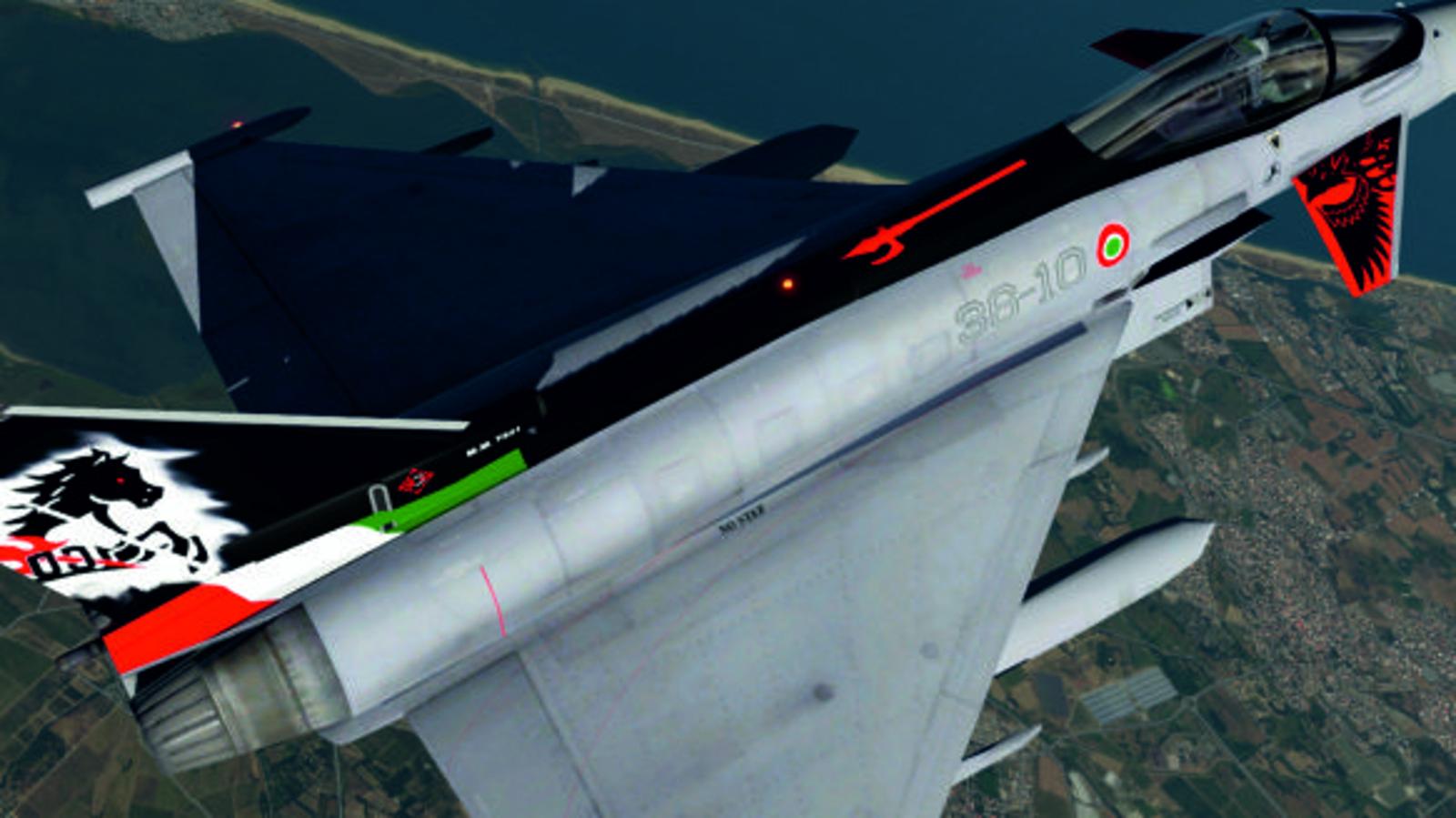 Eurofighter Typhoon EF2000 Italy Air Force 36-10 livery - Aircraft ...