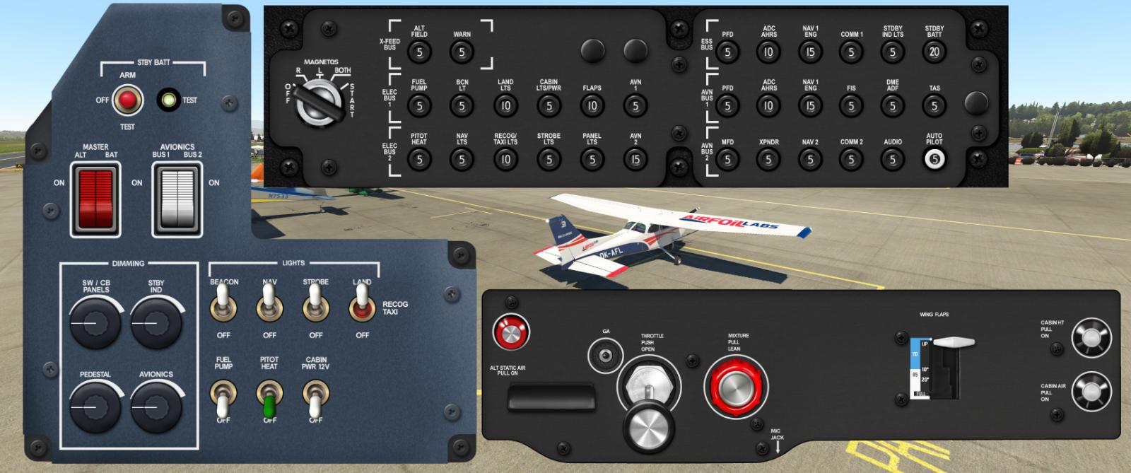 WIP update of C172 NG - C172 NG DIGITAL / ANALOG - X-Plane.Org Forum