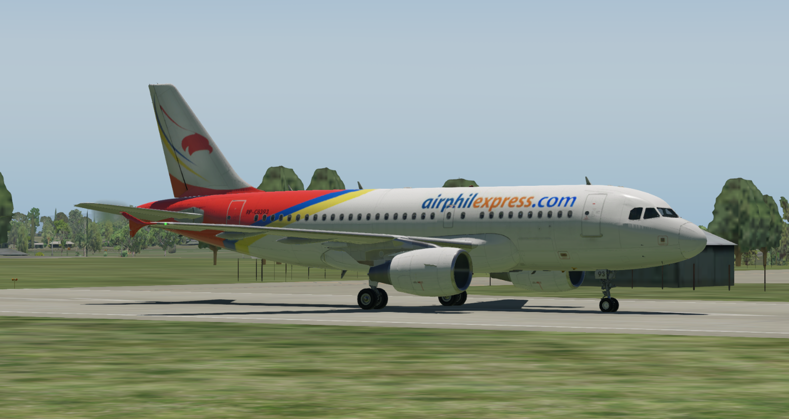AIRPHILEXPRESS LIVERY FOR THE TOLISS A319 - Aircraft Skins - Liveries ...
