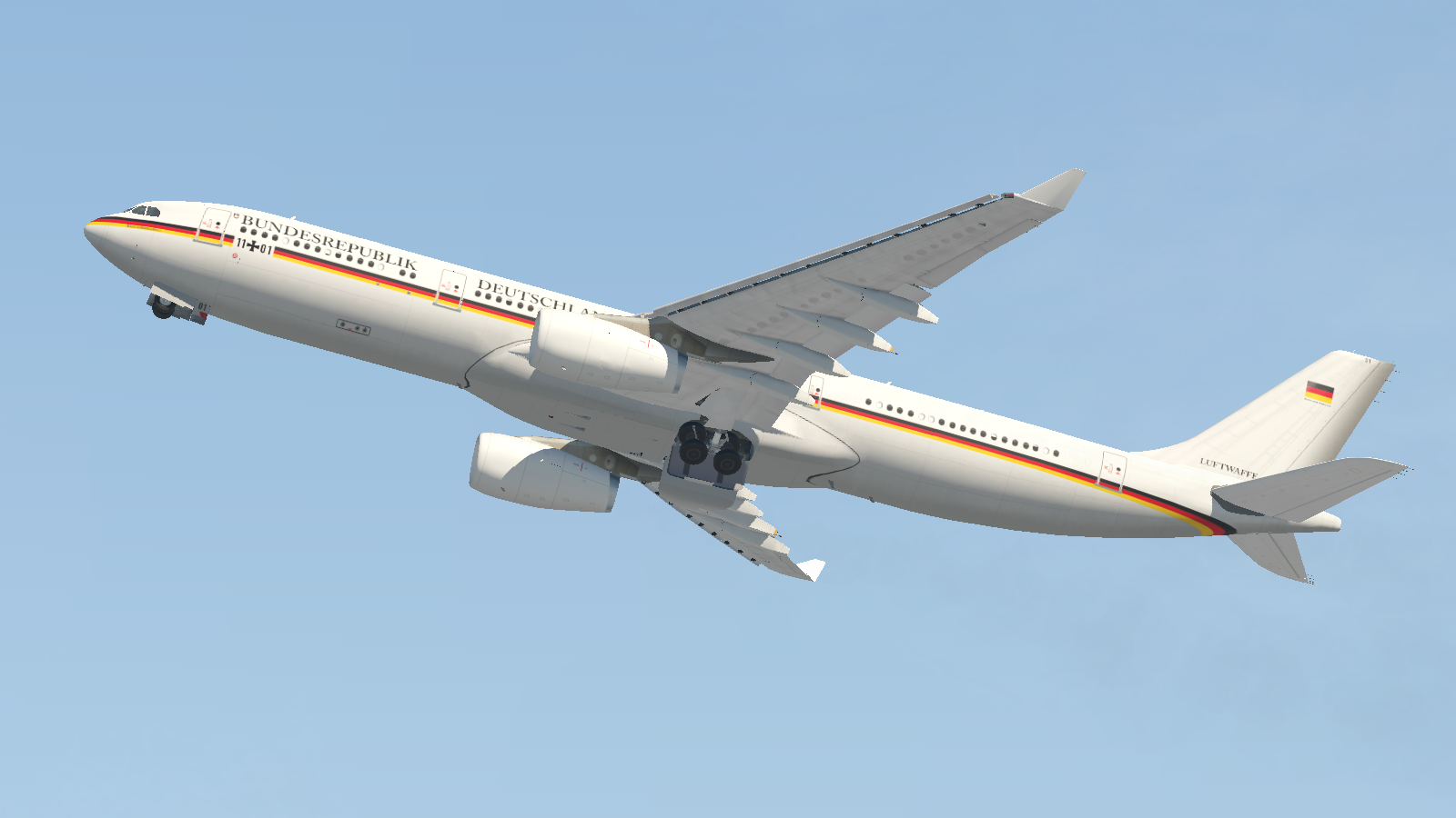German Air Force / Flugbereitschaft BMVg A330-343 (fictional ...