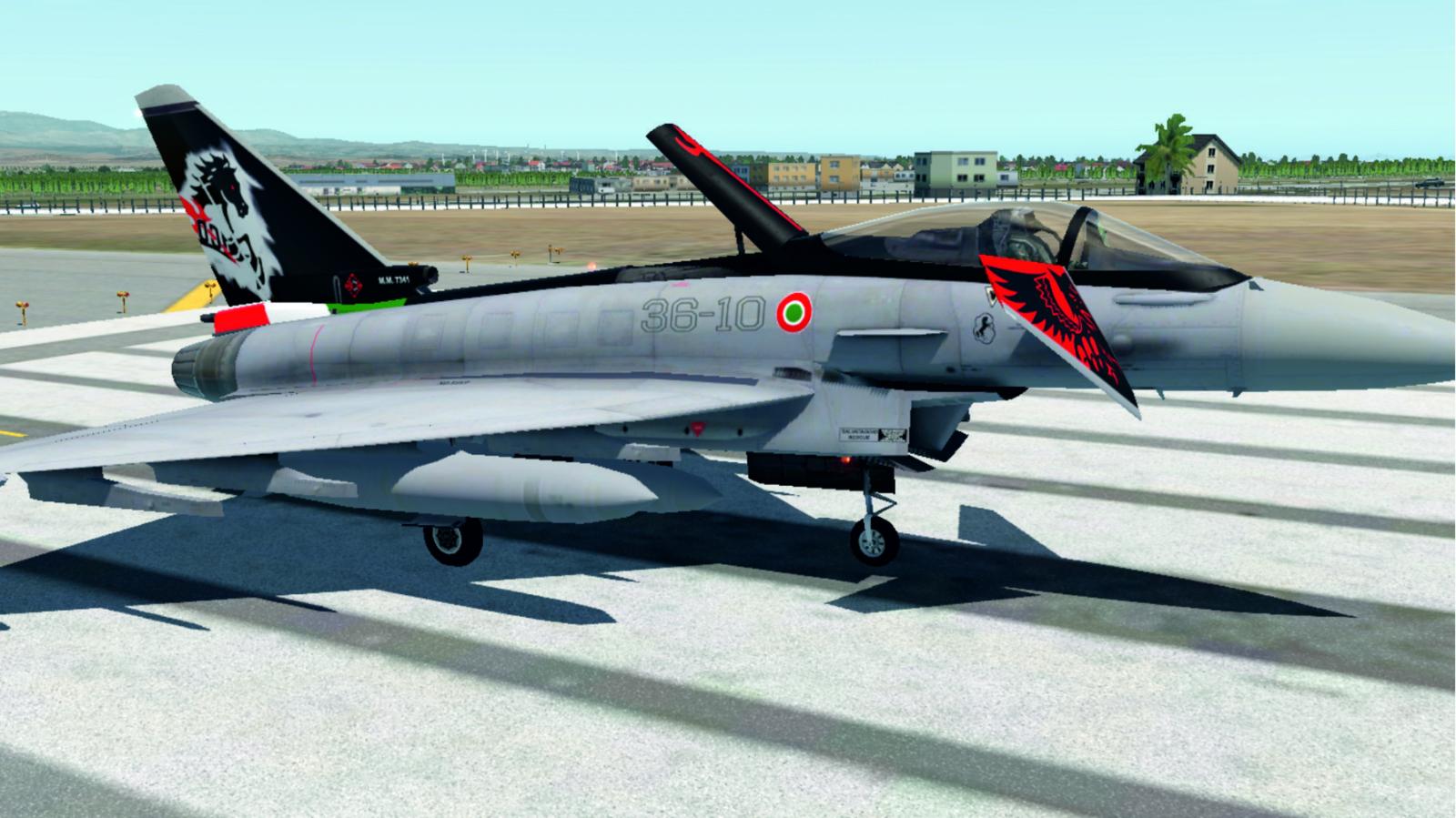 Eurofighter Typhoon EF2000 Italy Air Force 36-10 livery - Aircraft ...