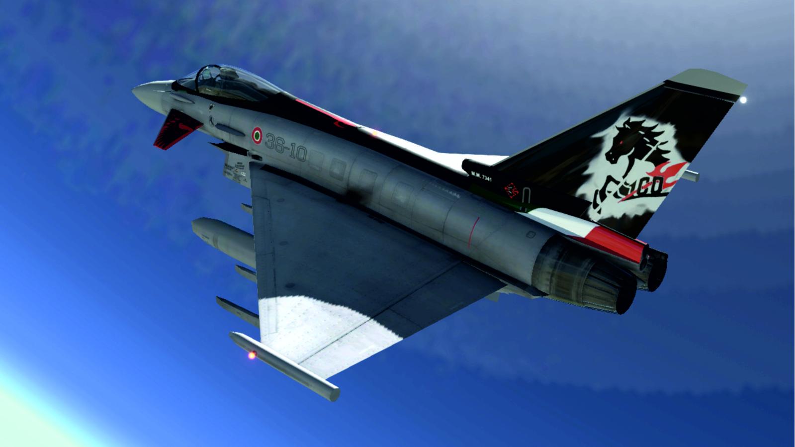 Eurofighter Typhoon EF2000 Italy Air Force 36-10 livery - Aircraft ...