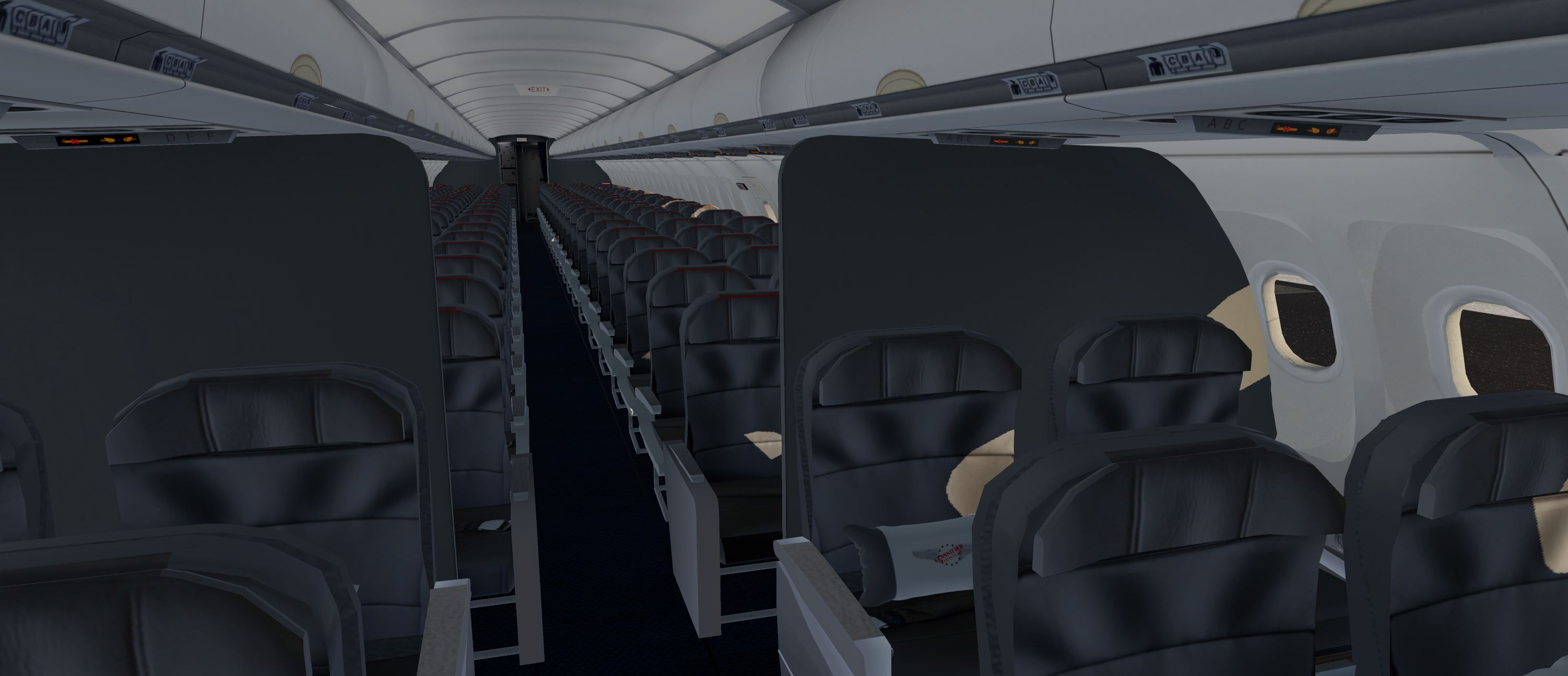 Toliss A319 Cabin Mod Sets (CMS) - Aircraft Skins - Liveries - X-Plane ...