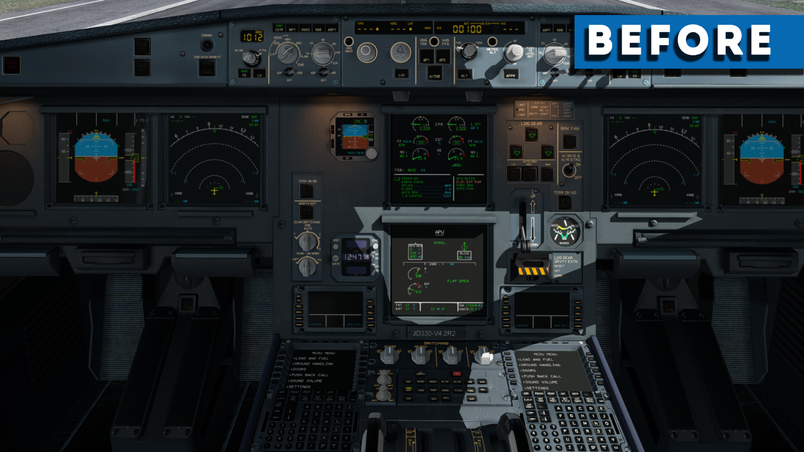Jar A330 Grey Cockpit Texture Mod - Textures - X-Plane.Org Forum