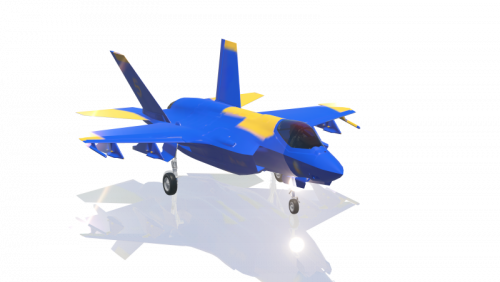 Blue Angels livery for JSF F-35 - Aircraft Skins - Liveries - X-Plane ...