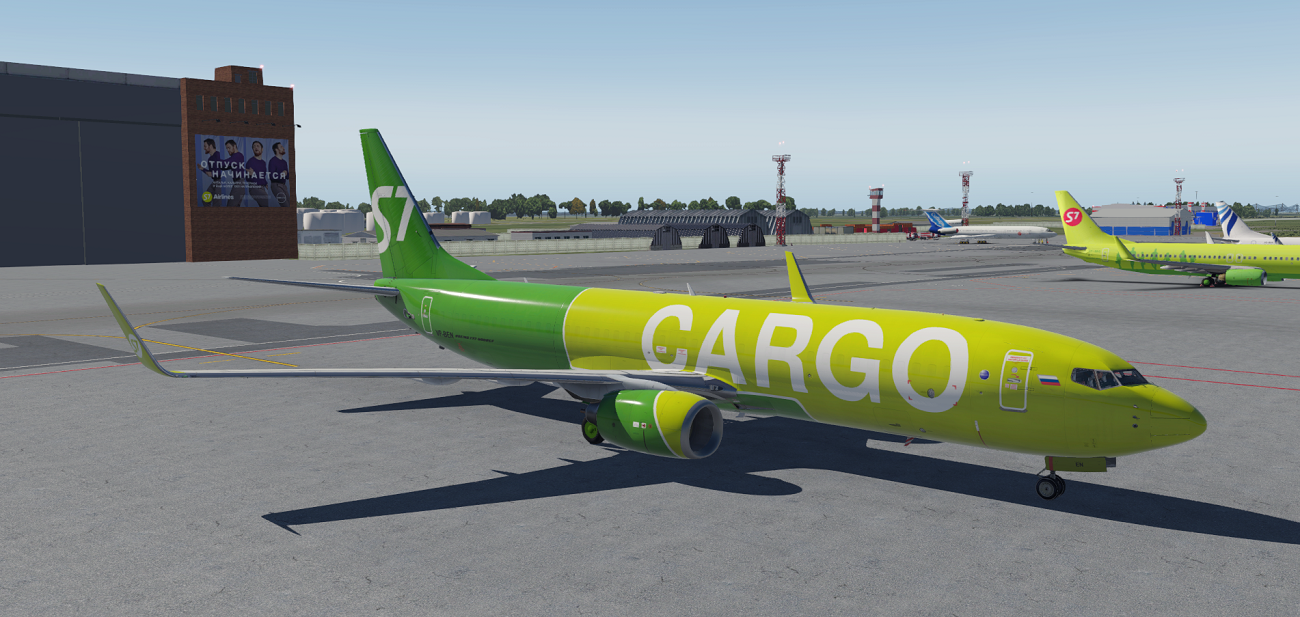 Zibo Boeing 737-800(BCF) S7 cargo - Aircraft Skins - Liveries - X-Plane ...