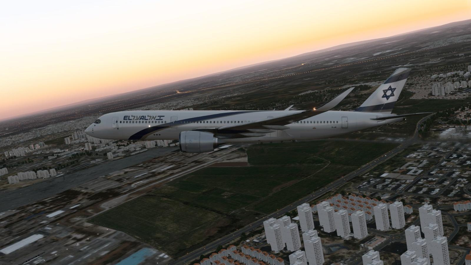 El Al Livery - FlightFactor Airbus A350 - Aircraft Skins - Liveries - X ...