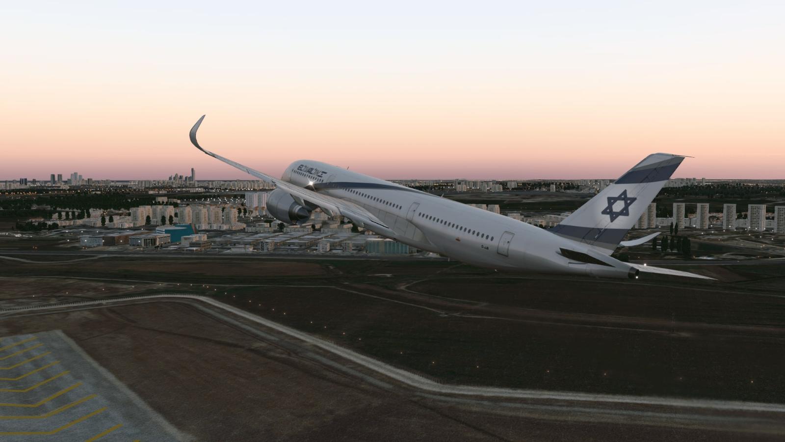 El Al Livery - FlightFactor Airbus A350 - Aircraft Skins - Liveries - X ...