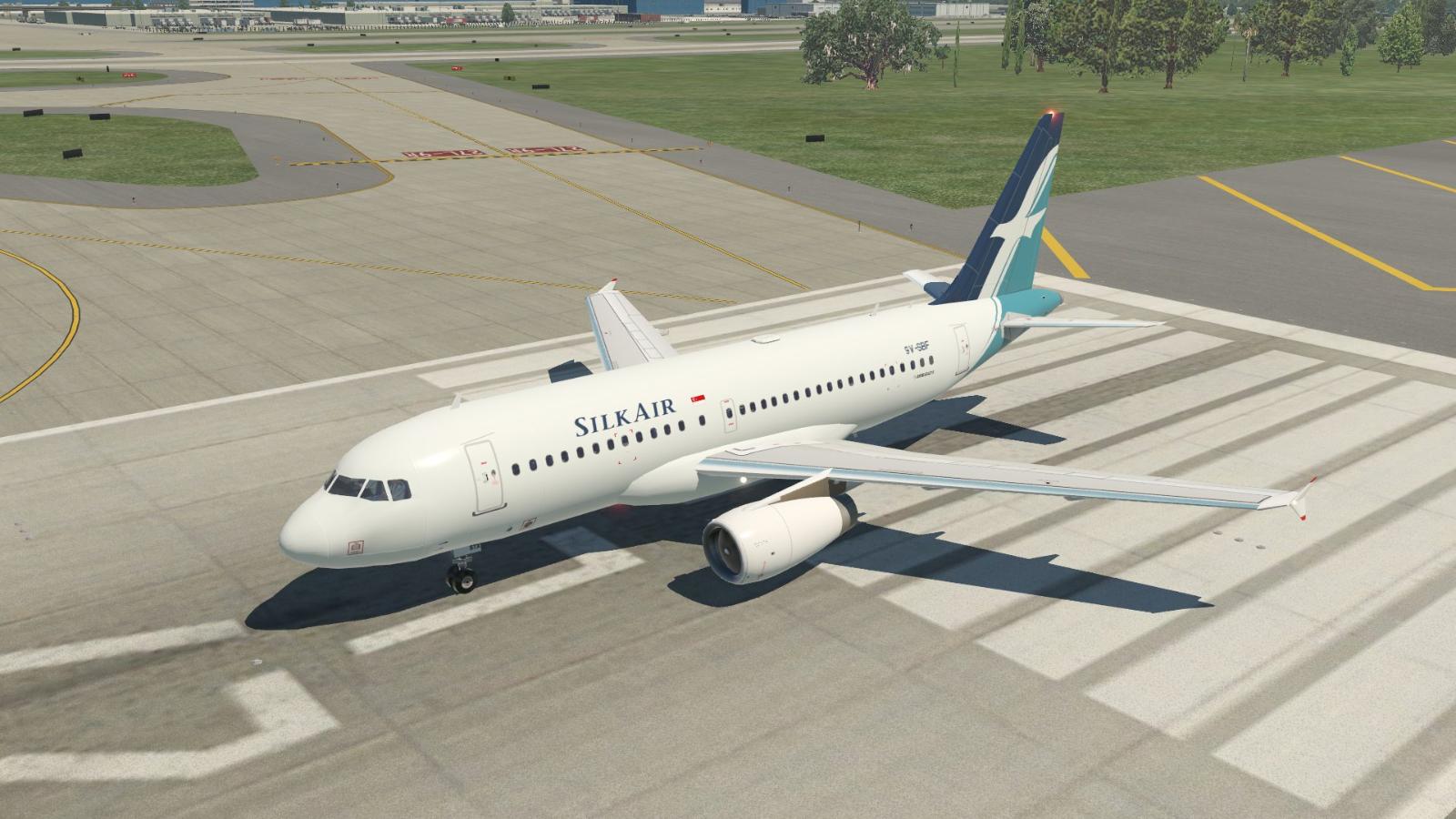 SilkAir Livery for Airbus A319 Freeware - Aircraft Skins - Liveries - X ...