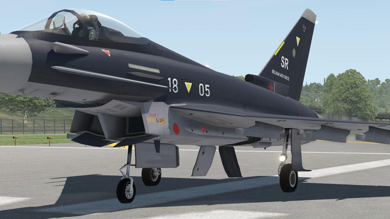 Eurofighter Belkan Air Force 18-05 livery - Aircraft Skins - Liveries ...