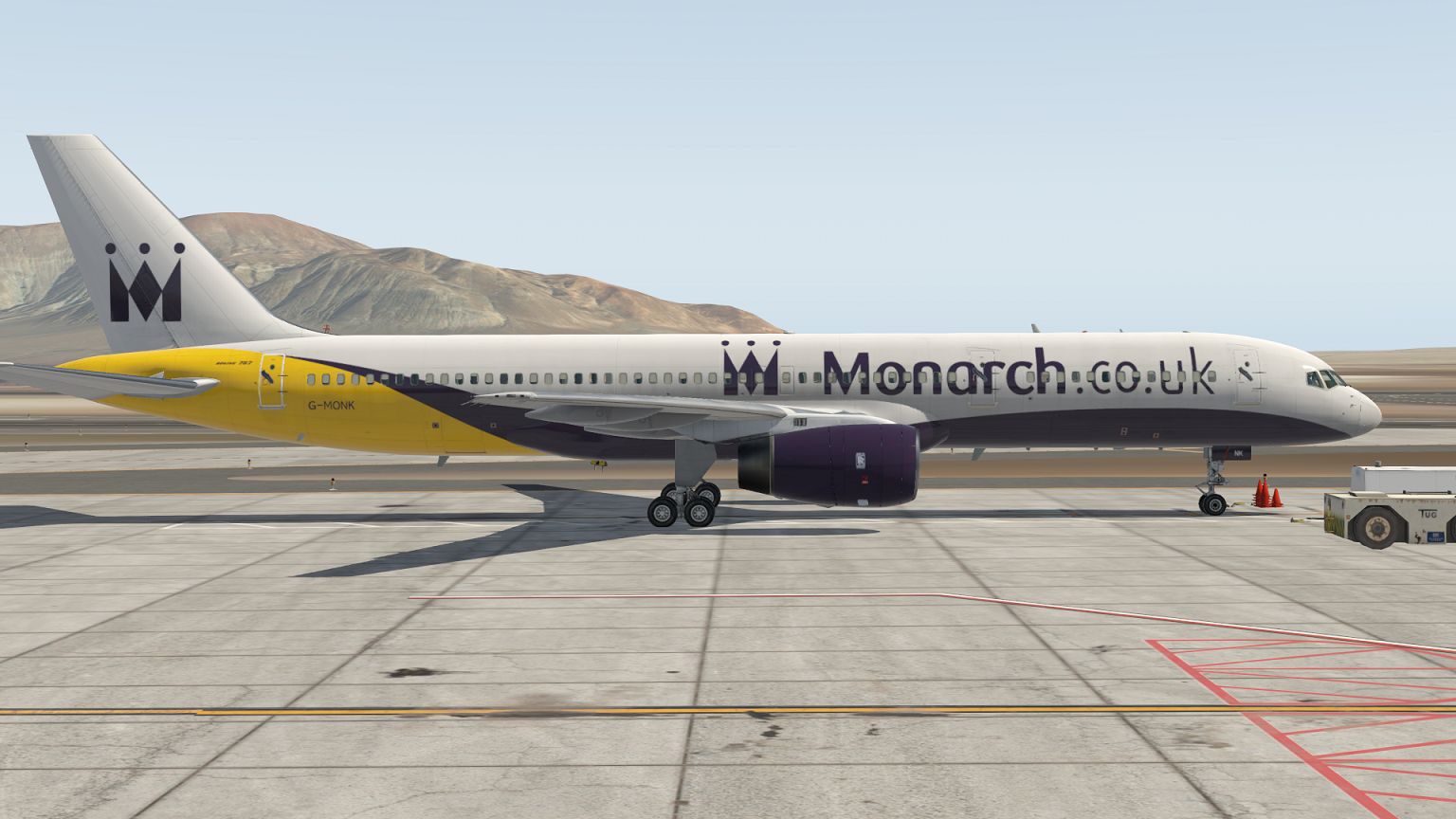 FF 757 Monarch G-MONK - Aircraft Skins - Liveries - X-Plane.Org Forum