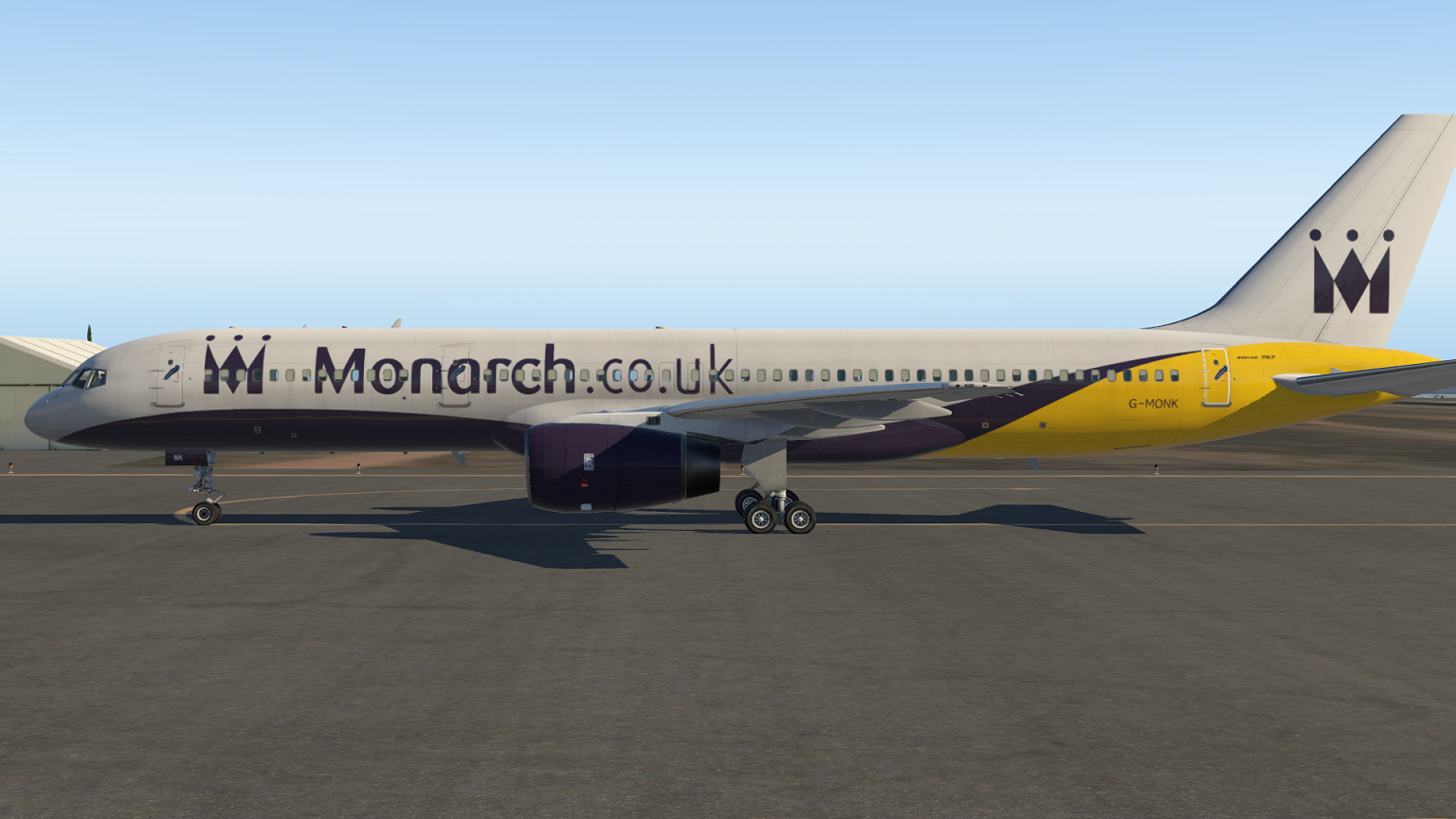 FF 757 Monarch G-MONK - Aircraft Skins - Liveries - X-Plane.Org Forum