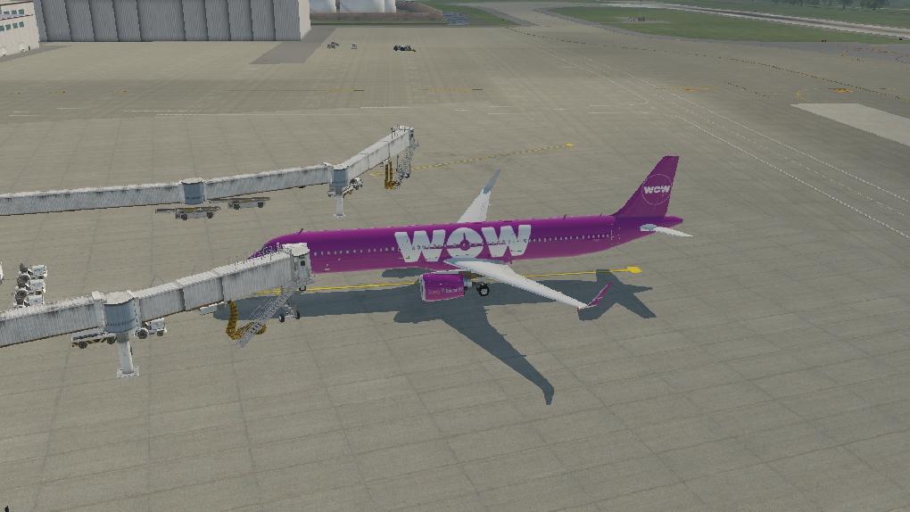 WOW Air Livery for Riviere's A321neo - Aircraft Skins - Liveries - X ...