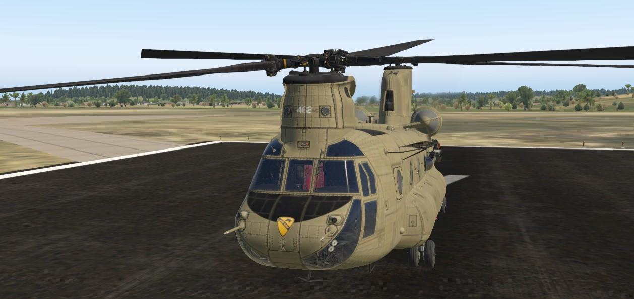 US Army 1st Air Cavalry Div. for CH-47 Xtrident - Aircraft Skins ...