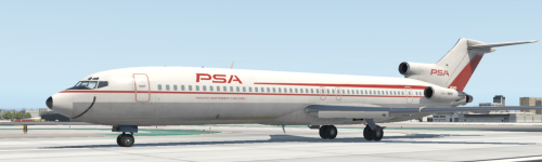 PSA (Smile) livery for the FlyJSim 727-200. - Aircraft Skins - Liveries ...