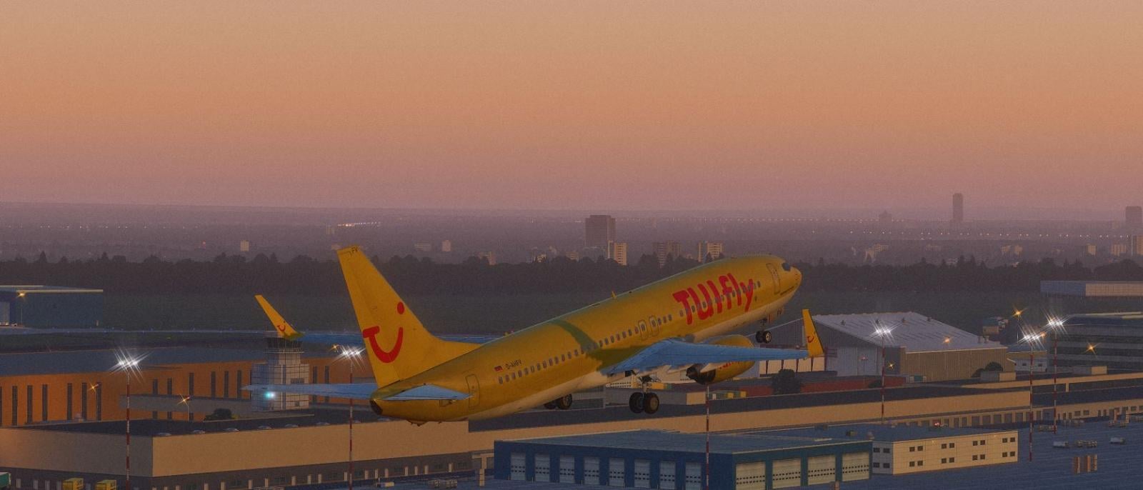 TuiFly D-AHFV Livery (Old/Yellow) - Aircraft Skins - Liveries - X-Plane ...