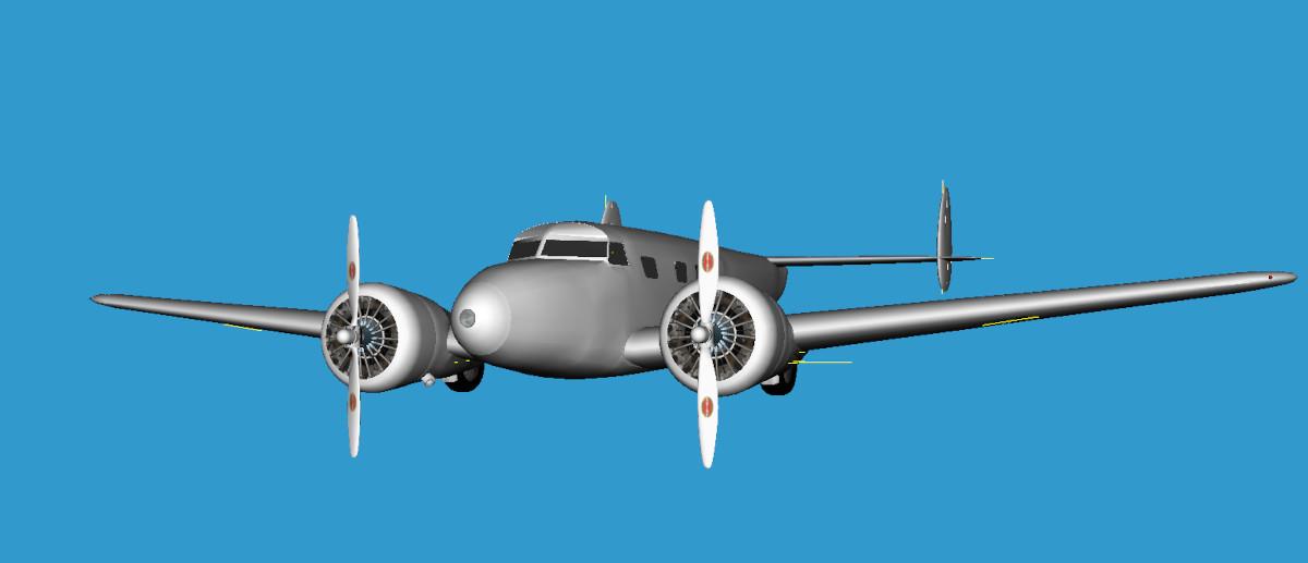 Lockheed L-12a Electra Junior - Airplane Development Notices - X-Plane ...