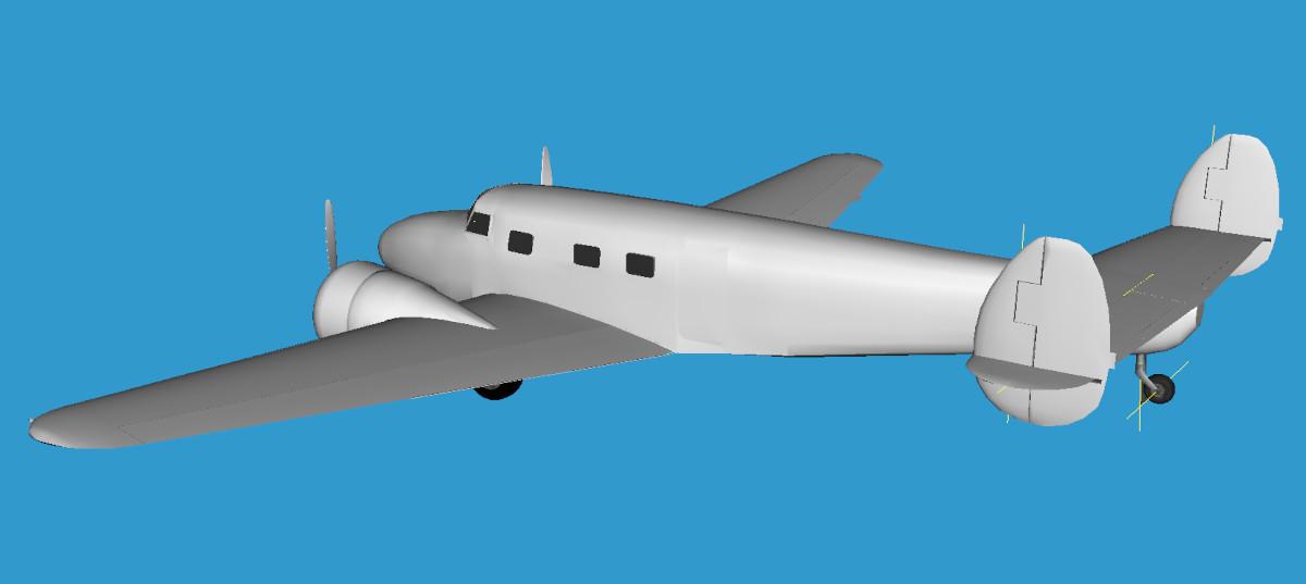 Lockheed L-12a Electra Junior - Airplane Development Notices - X-Plane ...
