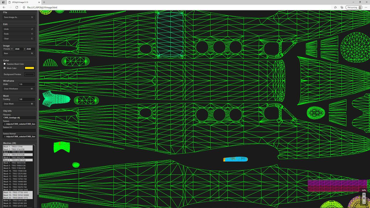 X-Plane 3d Model To Wireframe Image - Utilities - X-Plane.Org Forum