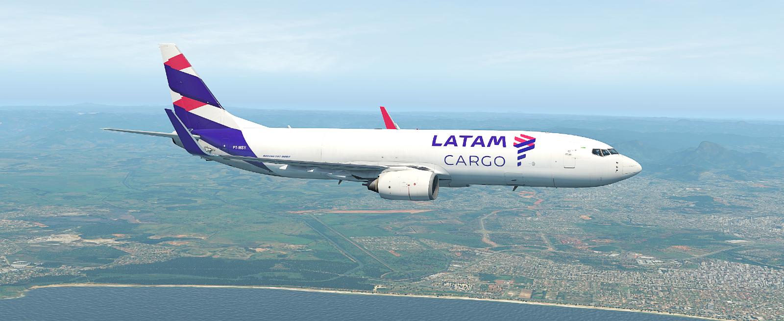 Boeing 737-800BCF LATAM Cargo (Zibo) - Aircraft Skins - Liveries - X ...