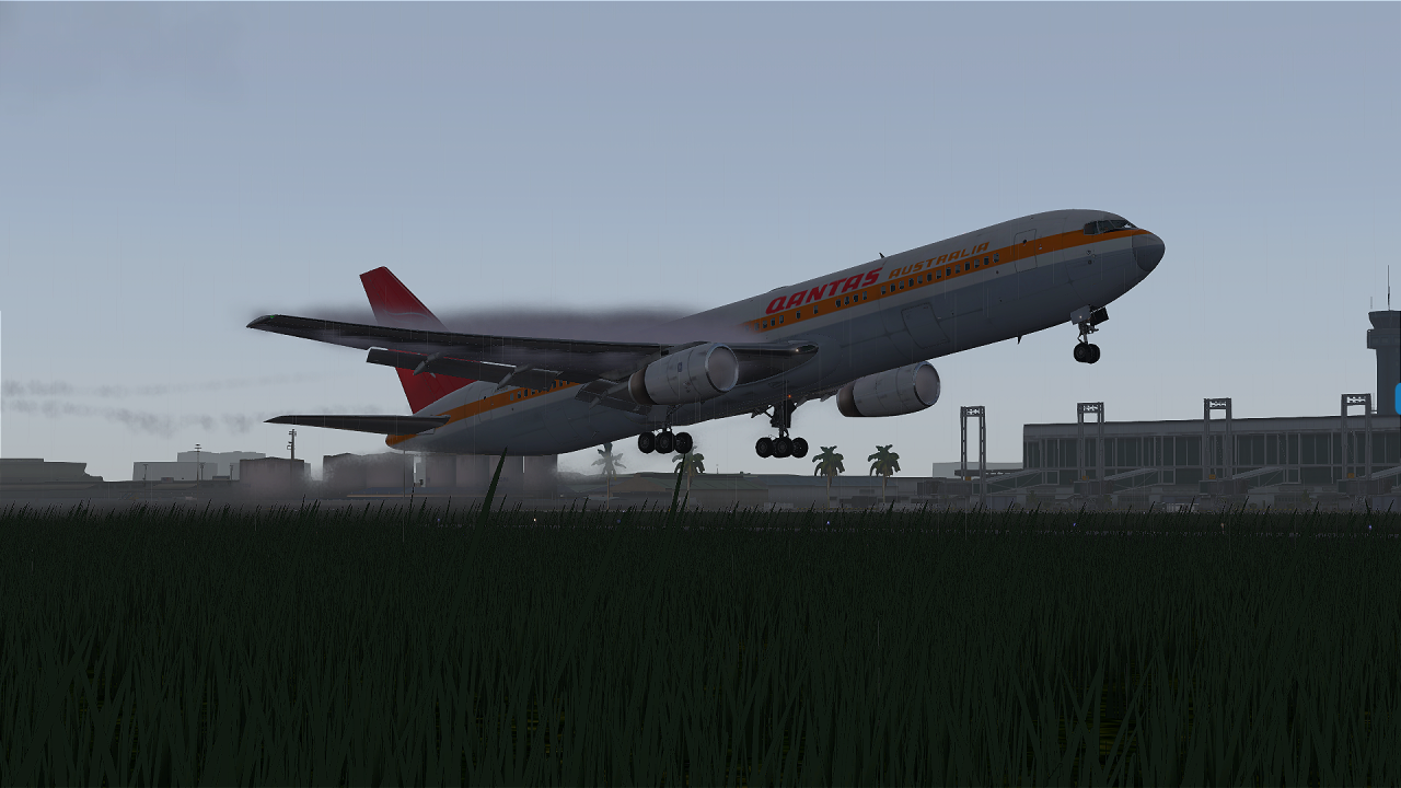 Qantas Retro Roo 767-300ER *Fictional* - Aircraft Skins - Liveries - X ...
