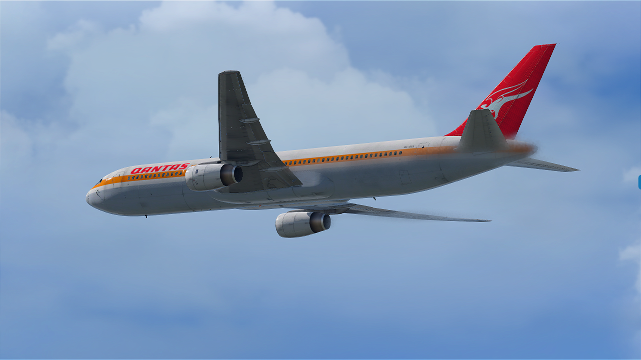 Qantas Retro Roo 767-300ER *Fictional* - Aircraft Skins - Liveries - X ...