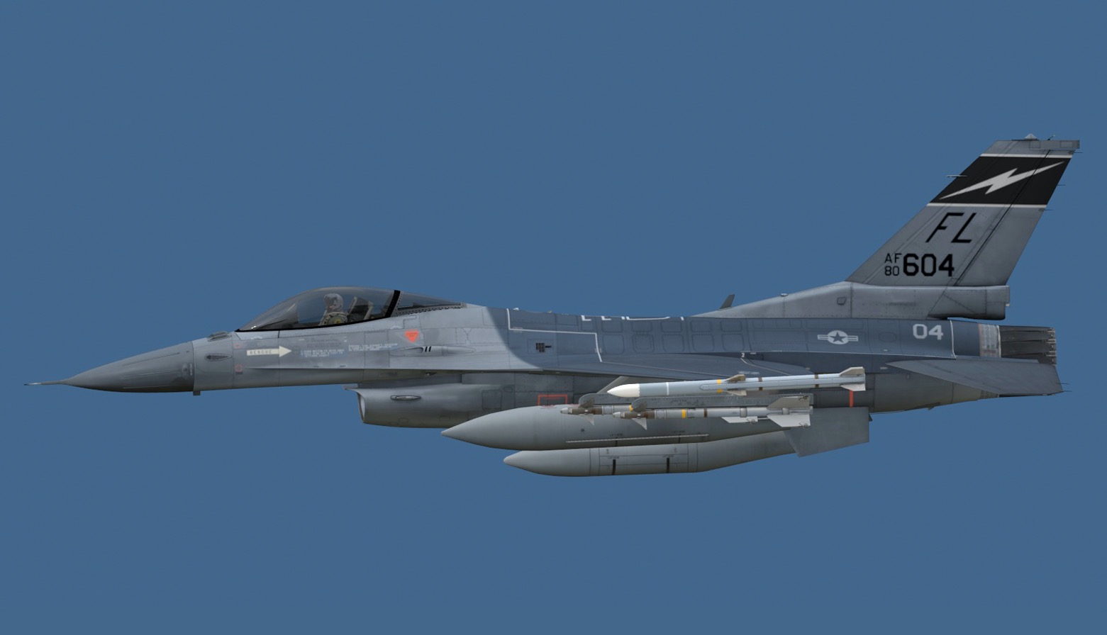 DeltaWing Simulations F-16C Block 52+ US National Guard - Florida ...