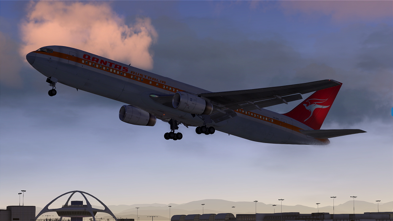 Qantas Retro Roo 767-300ER *Fictional* - Aircraft Skins - Liveries - X ...