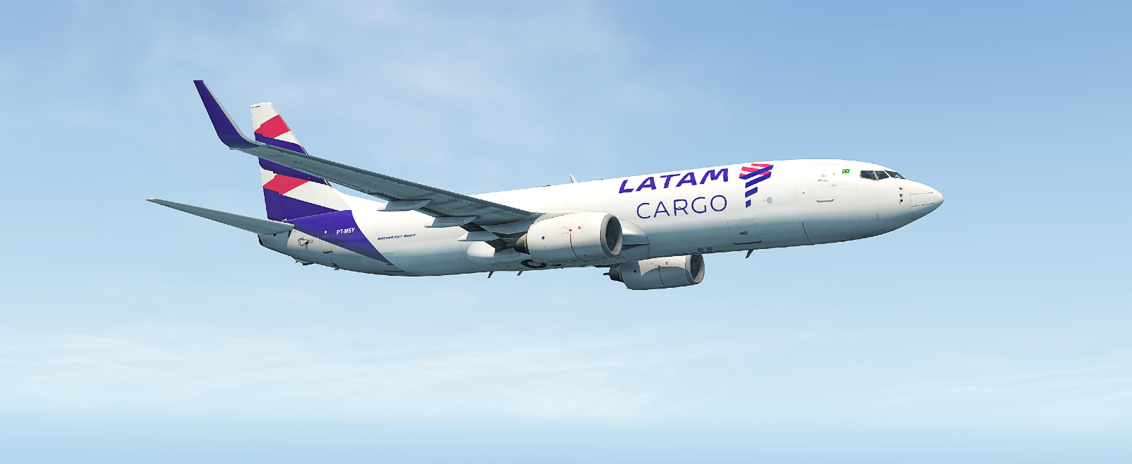 Boeing 737-800BCF LATAM Cargo (Zibo) - Aircraft Skins - Liveries - X ...