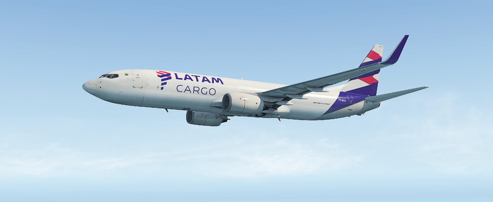 Boeing 737-800BCF LATAM Cargo (Zibo) - Aircraft Skins - Liveries - X ...