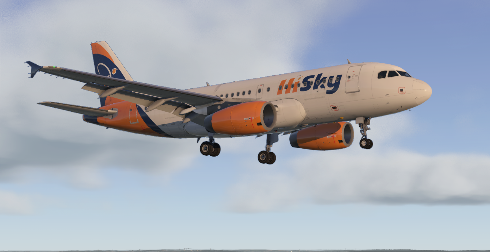 HiSky Livery for Toliss A319 IAE - Aircraft Skins - Liveries - X-Plane ...