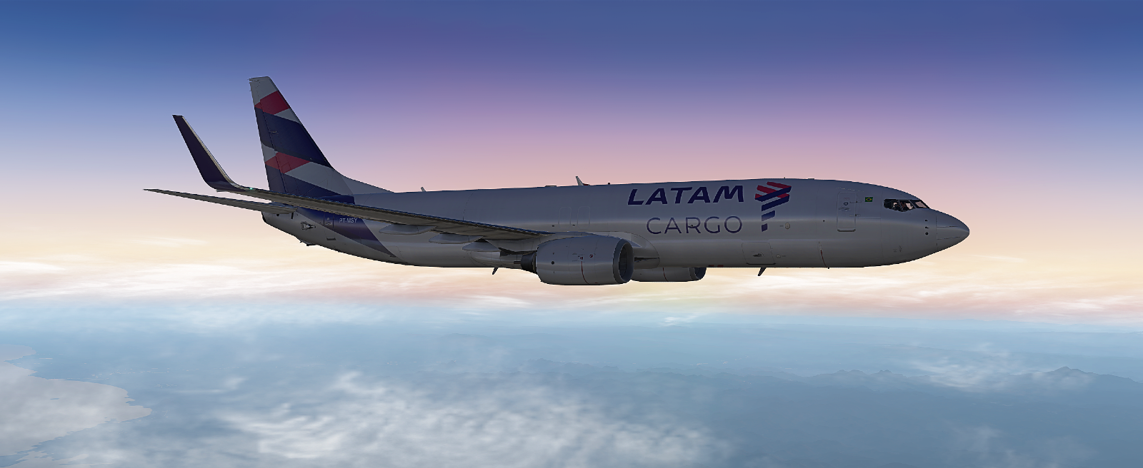 Boeing 737-800BCF LATAM Cargo (Zibo) - Aircraft Skins - Liveries - X ...