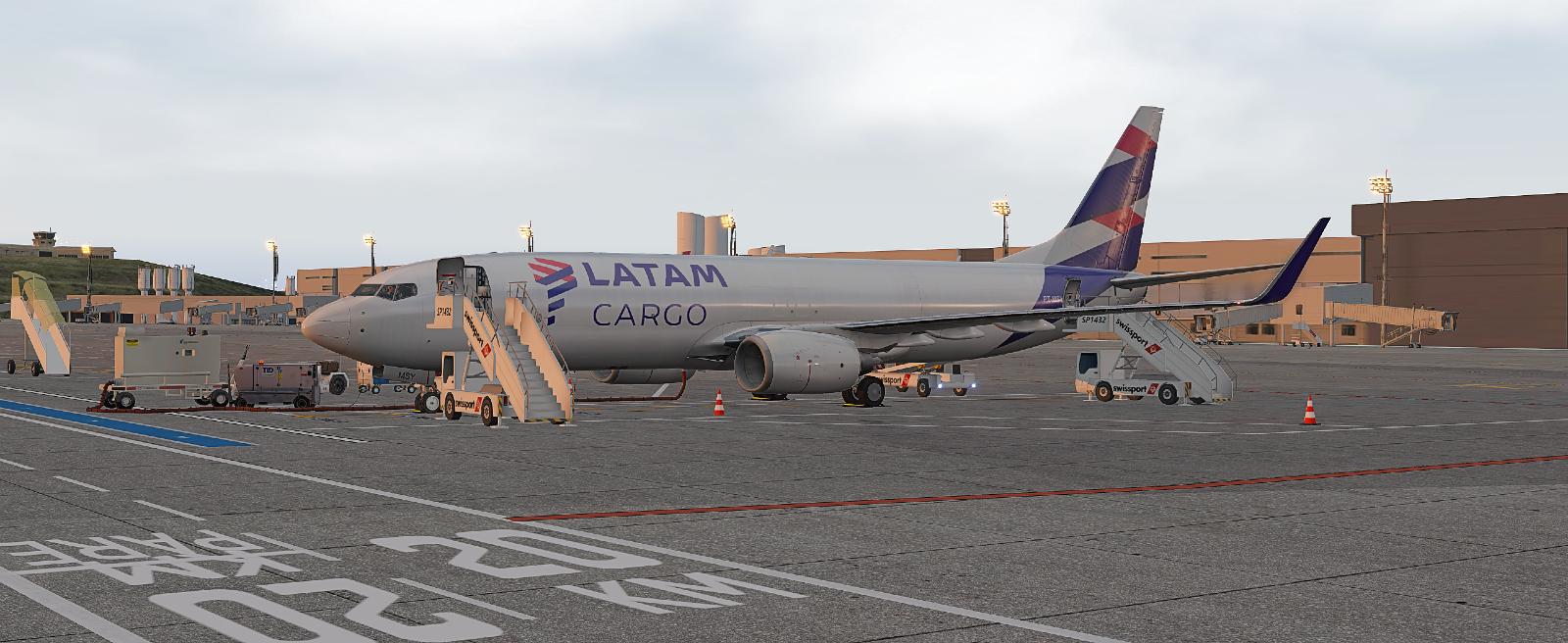 Boeing 737-800BCF LATAM Cargo (Zibo) - Aircraft Skins - Liveries - X ...