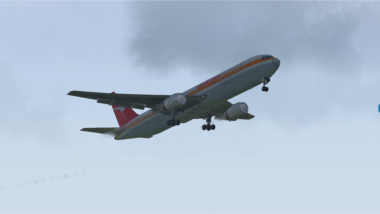 Qantas Retro Roo 767-300ER *Fictional* - Aircraft Skins - Liveries - X ...