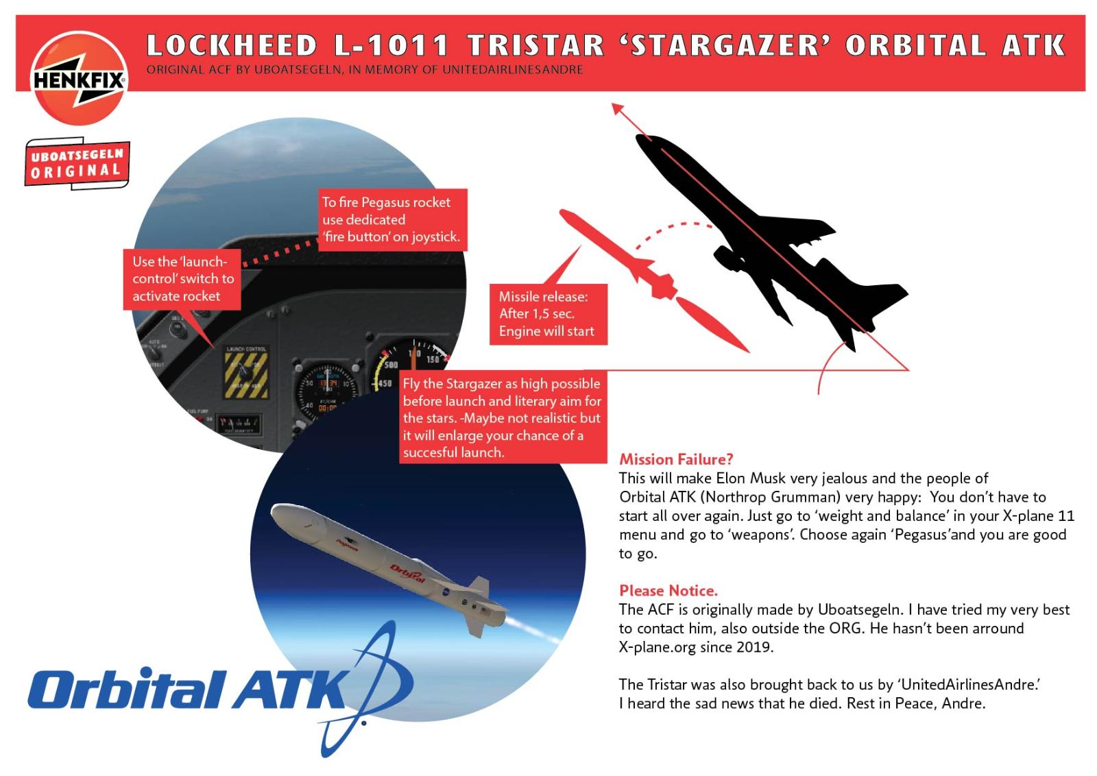 Lockheed Tristar Orbital Stargazer - Aircraft Skins - Liveries - X ...