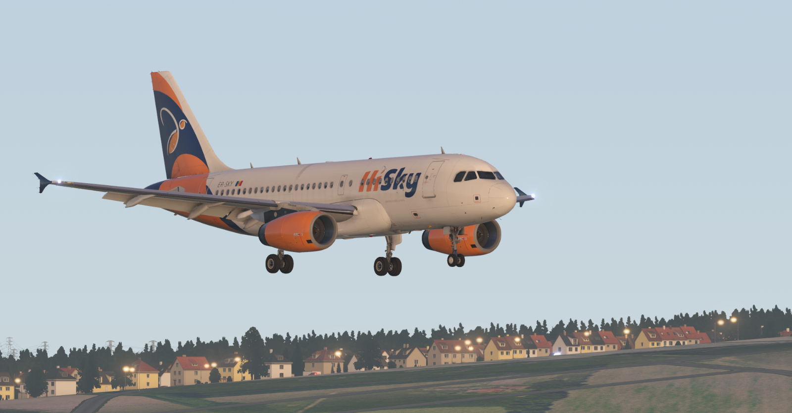 HiSky Livery for Toliss A319 IAE - Aircraft Skins - Liveries - X-Plane ...