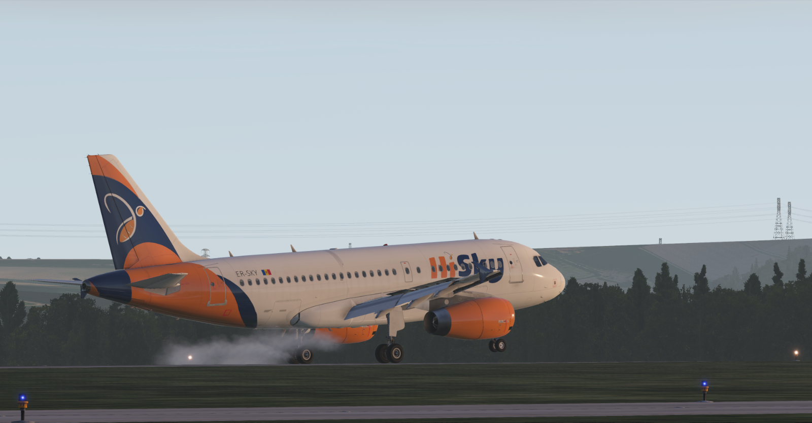 HiSky Livery for Toliss A319 IAE - Aircraft Skins - Liveries - X-Plane ...