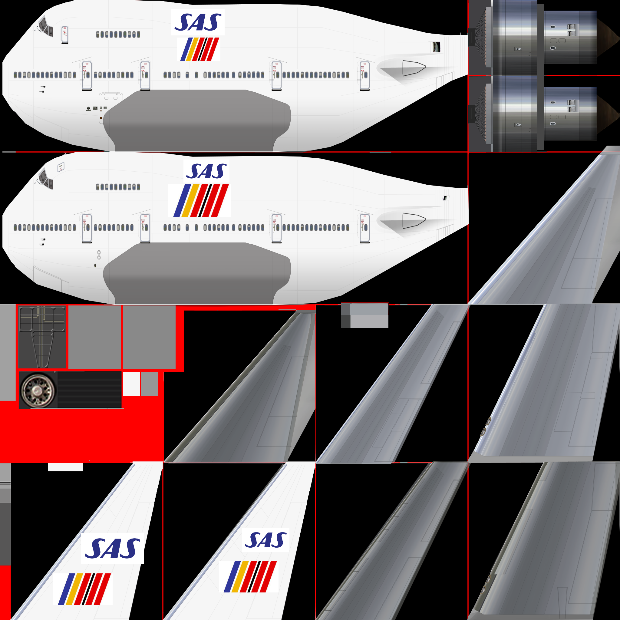 SAS 747SP X-Plane-10 Freeware - SSG Liveries - X-Plane.Org Forum