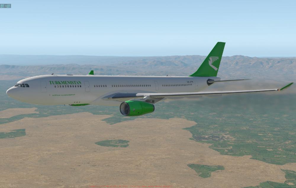 Turkmenistan Airlines A330-200(JAR Design A332) - Aircraft Skins ...