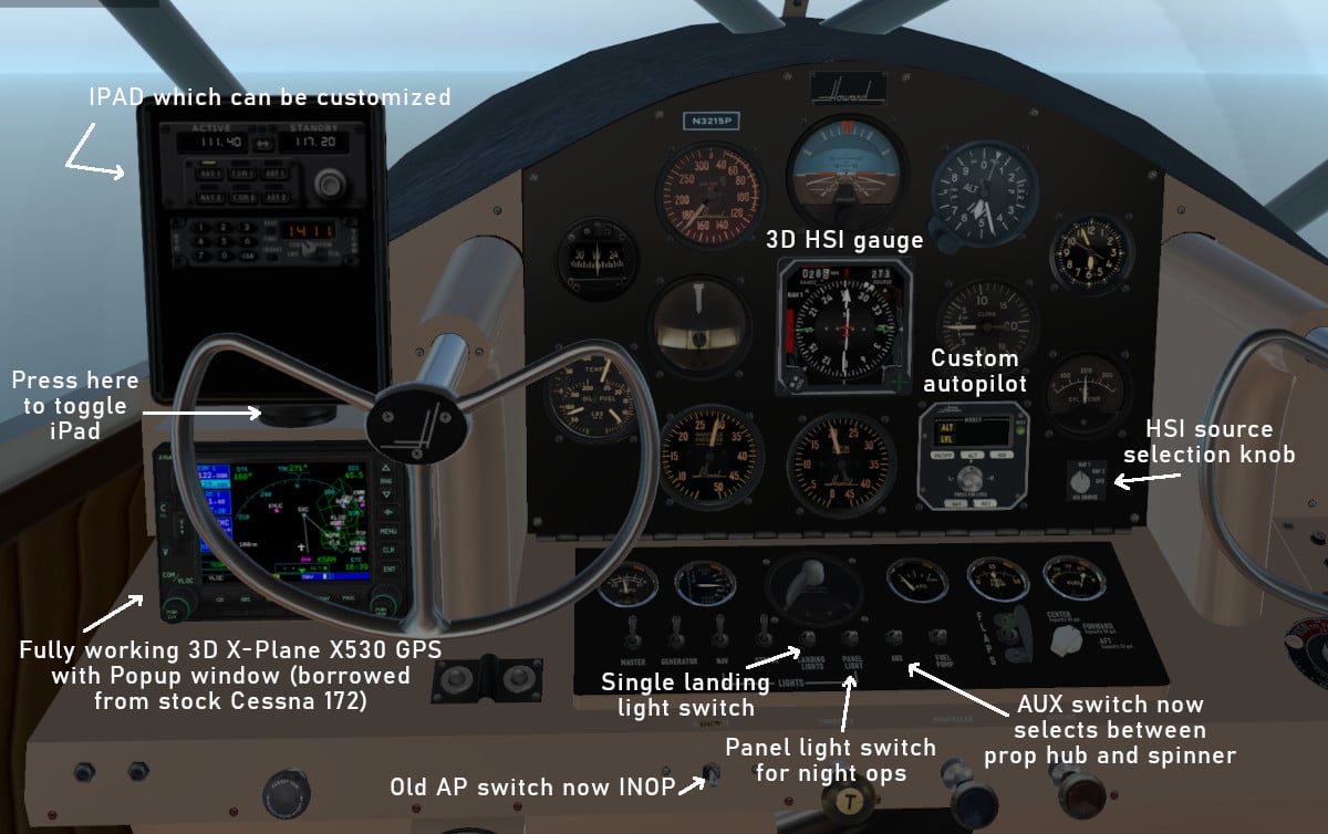 Howard DGA-15P - General Aviation - X-Plane.Org Forum