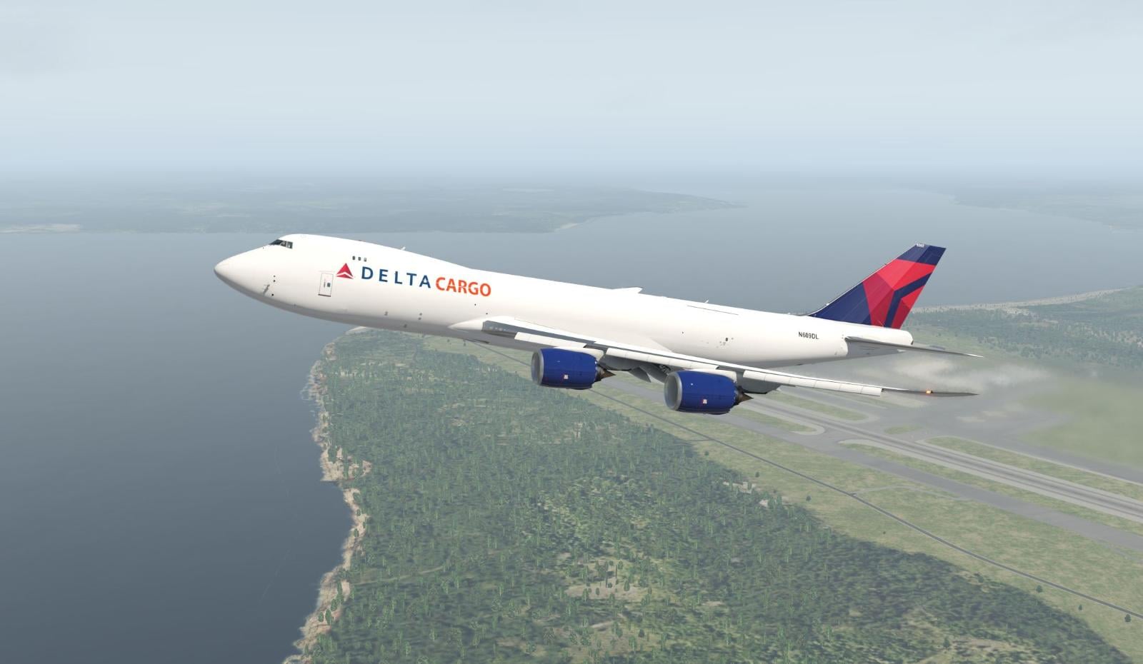 747-8F-Delta Cargo Modern Livery for SSG V2.3 - Aircraft Skins ...