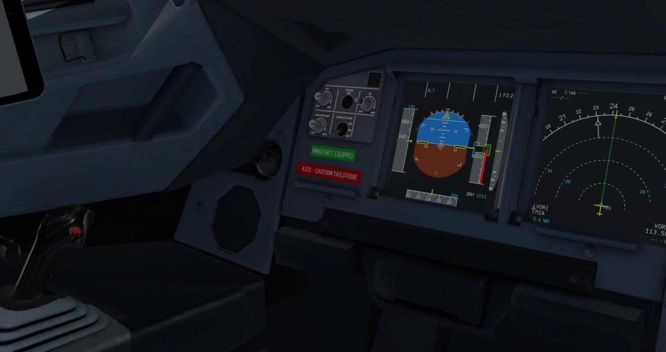 ToLiSS A321 and A319 Cockpit Stickers Mod - Payware Utilities - X-Plane ...