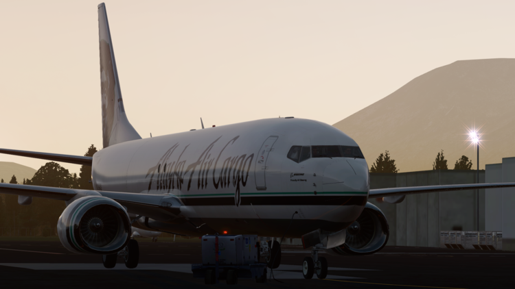 Zibo Mod 737-800 Repaint | Alaska Air Cargo | N709AS 737-490SF ...