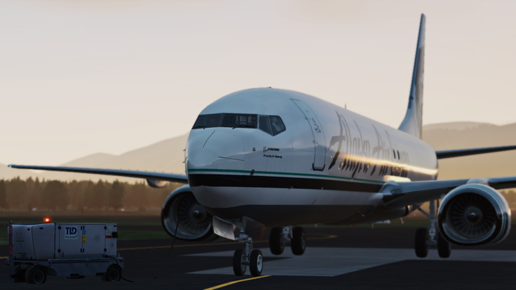 Zibo Mod 737-800 Repaint | Alaska Air Cargo | N709AS 737-490SF ...