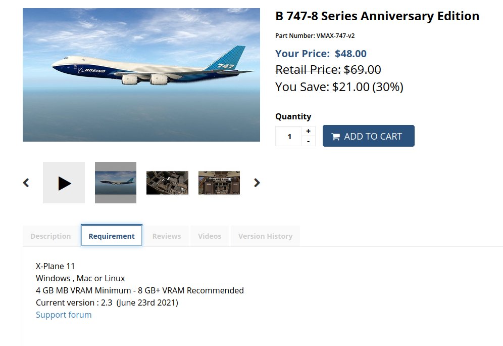 SSG 747-8 Anniversary Edition v2.3 released - News from Commercial ...