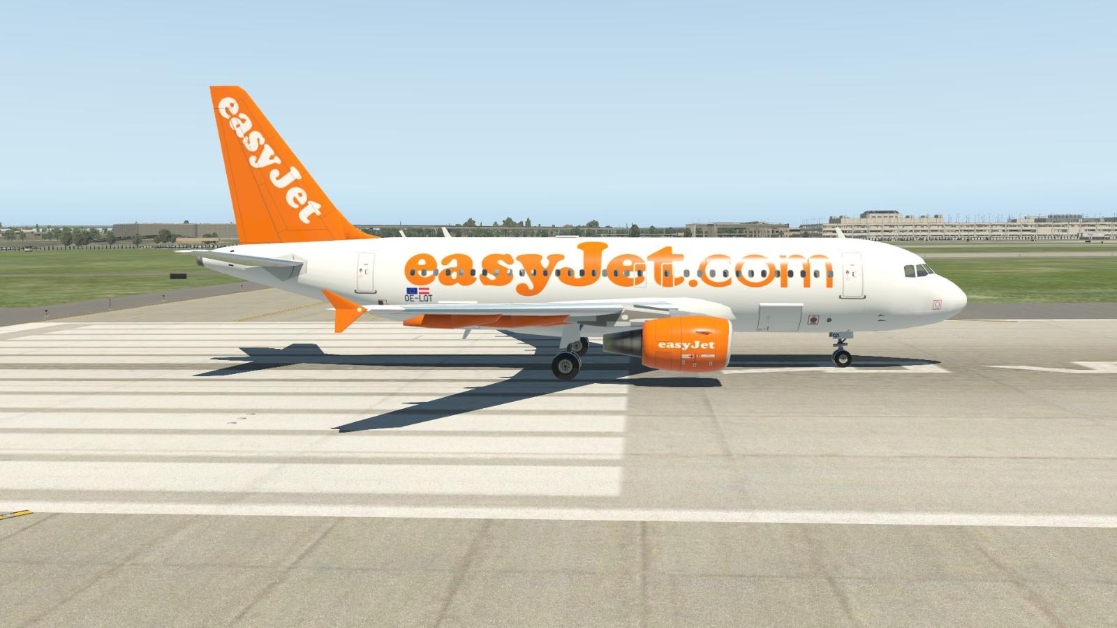 easyJet "Billboard" Livery for Airbus A319 Freeware with CFM-56 ...